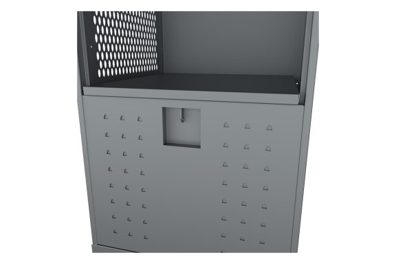 Specialty Lockers, Divided, Galvanneal , Open-front Lockers | Hadrian