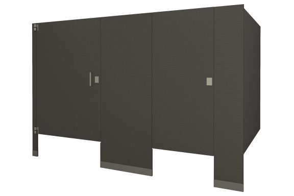 Floor Mounted Solid Phenolic Toilet Partitions, Restroom Stalls