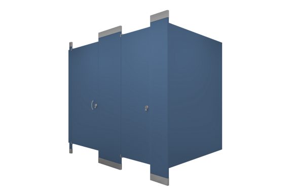 Floor to Ceiling Toilet Partitions | Powder Coated Steel